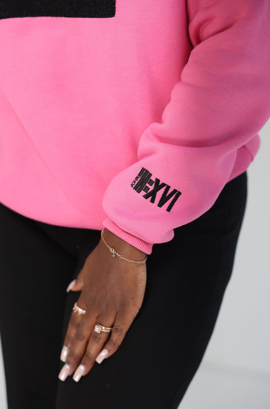The Chosen Rose Pink Crew – holyoneclothing